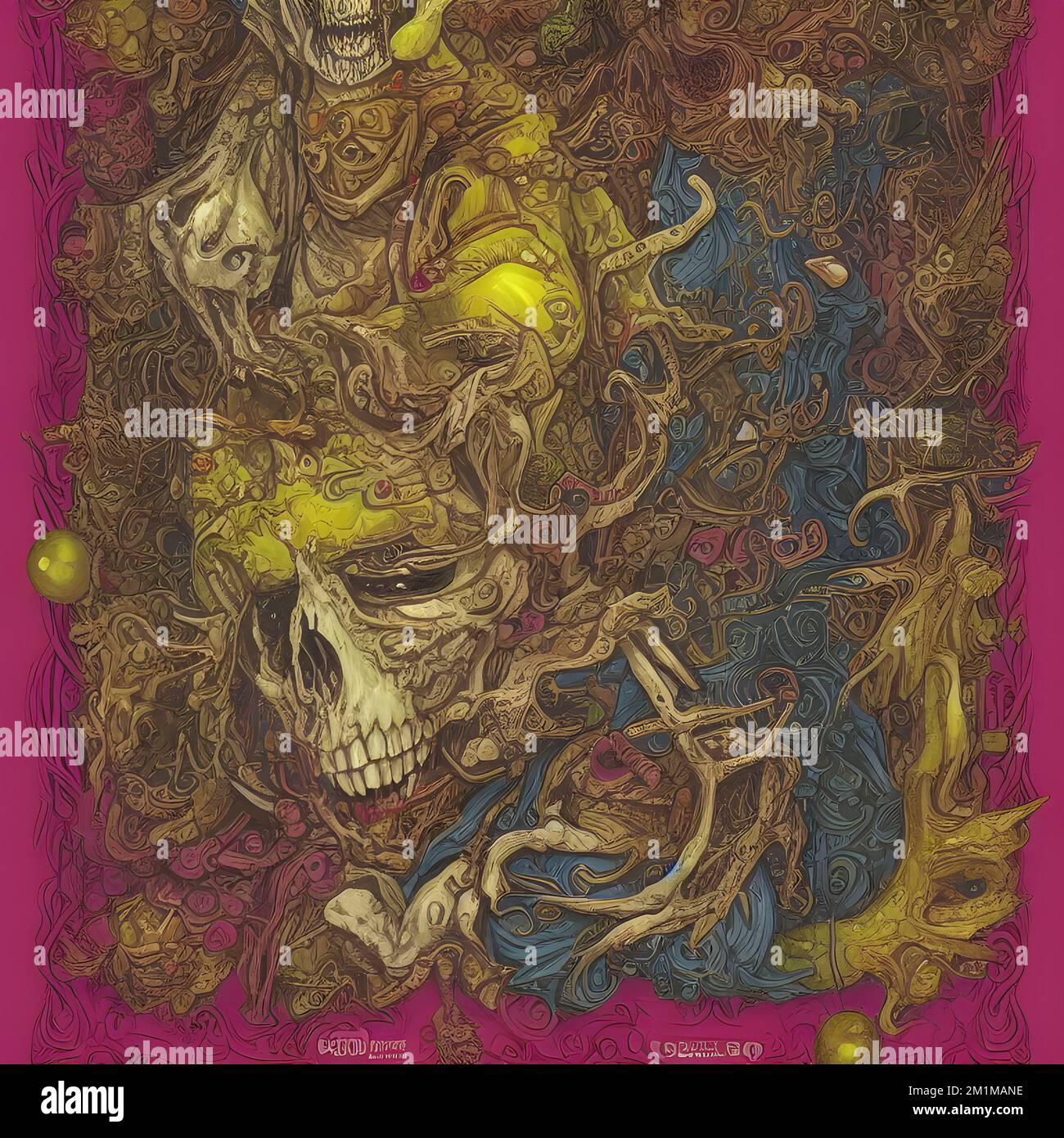 Horrific illustration hi-res stock photography and images - Alamy