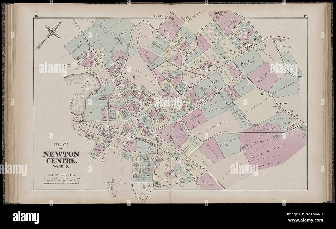 Atlas of the city of Newton, Middlesex Co., Massachusetts : from actual ...