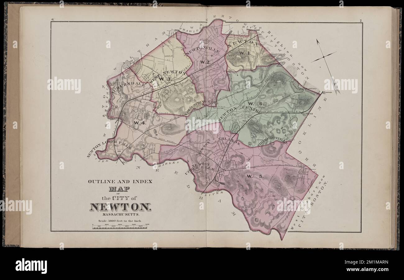 Atlas of the city of Newton, Middlesex Co., Massachusetts : from actual ...
