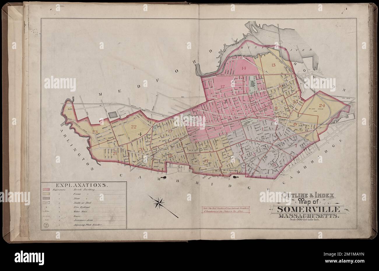Atlas of the city of Somerville, Massachusetts : from actual surveys ...
