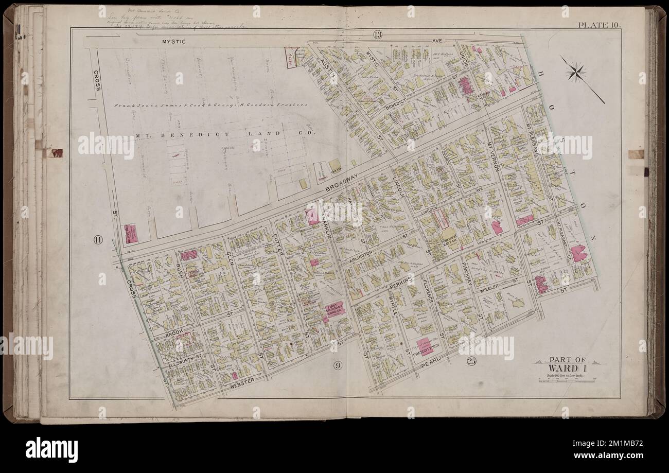 Atlas of the city of Somerville, Massachusetts : from actual surveys ...