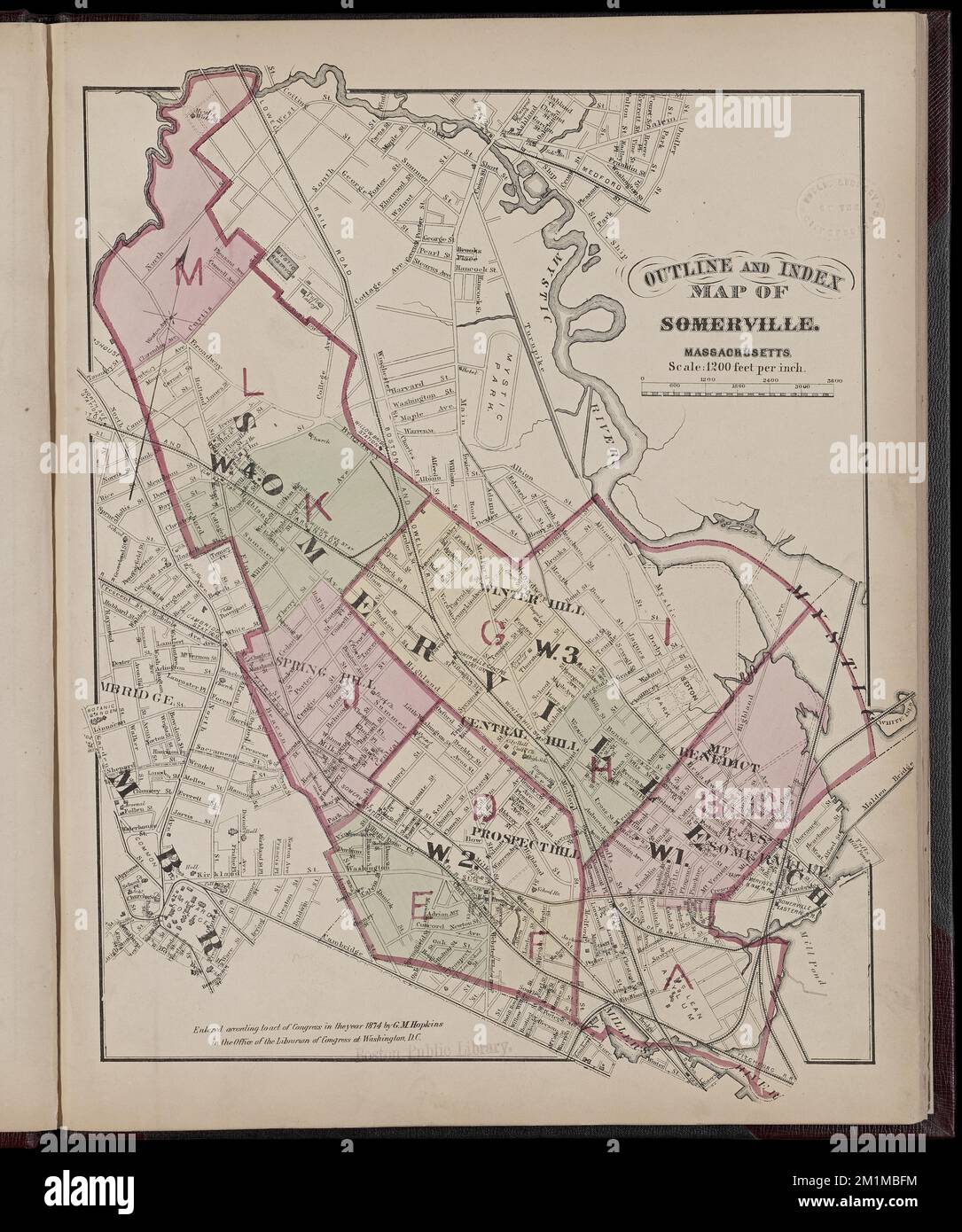 Atlas of the city of Somerville, Massachusetts : from actual surveys ...