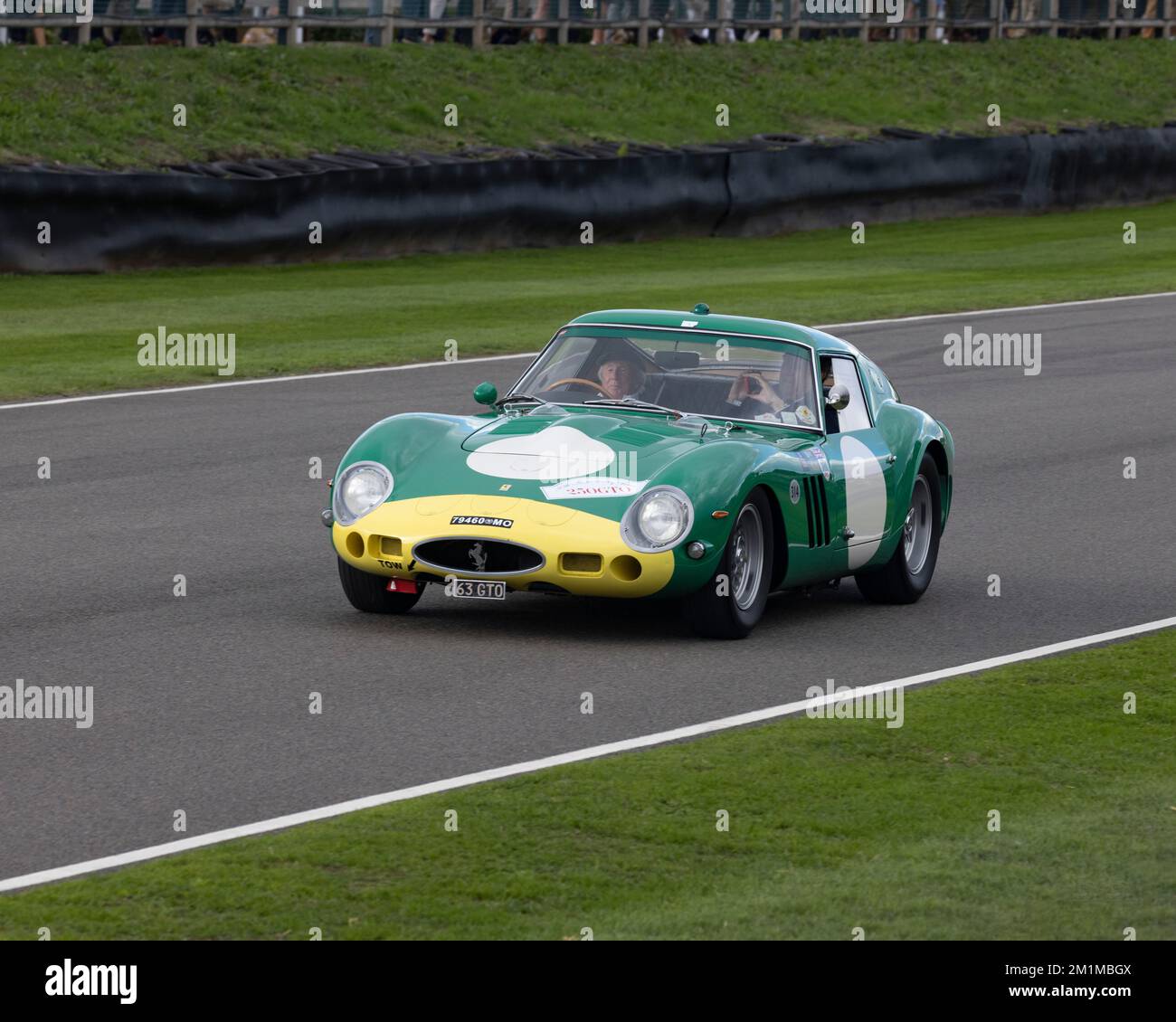 The famous Scottish Formula1 driver Jackie Stewart driving a 1962 ...
