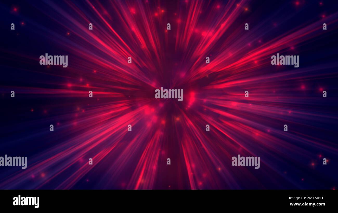 Burst Abstract Explosion Background particle illustration render Stock ...