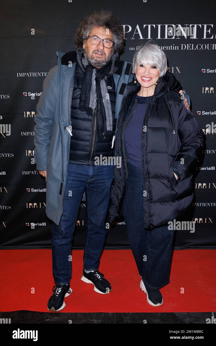 Paris, France on December 12, 2022. Radu Mihaileanu and Director ...