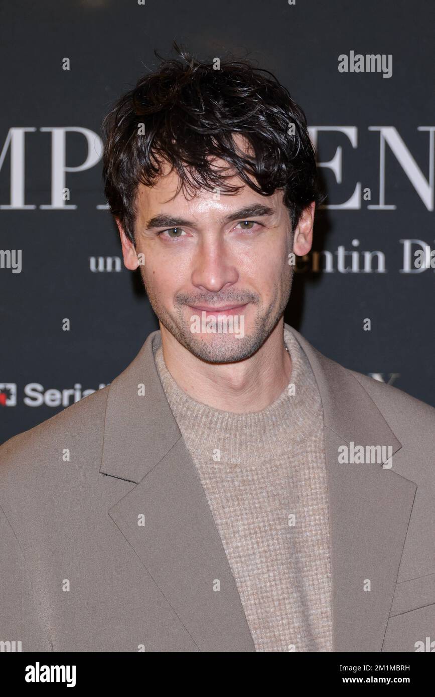 Paris, France on December 12, 2022. Actor Brice London attending the ...