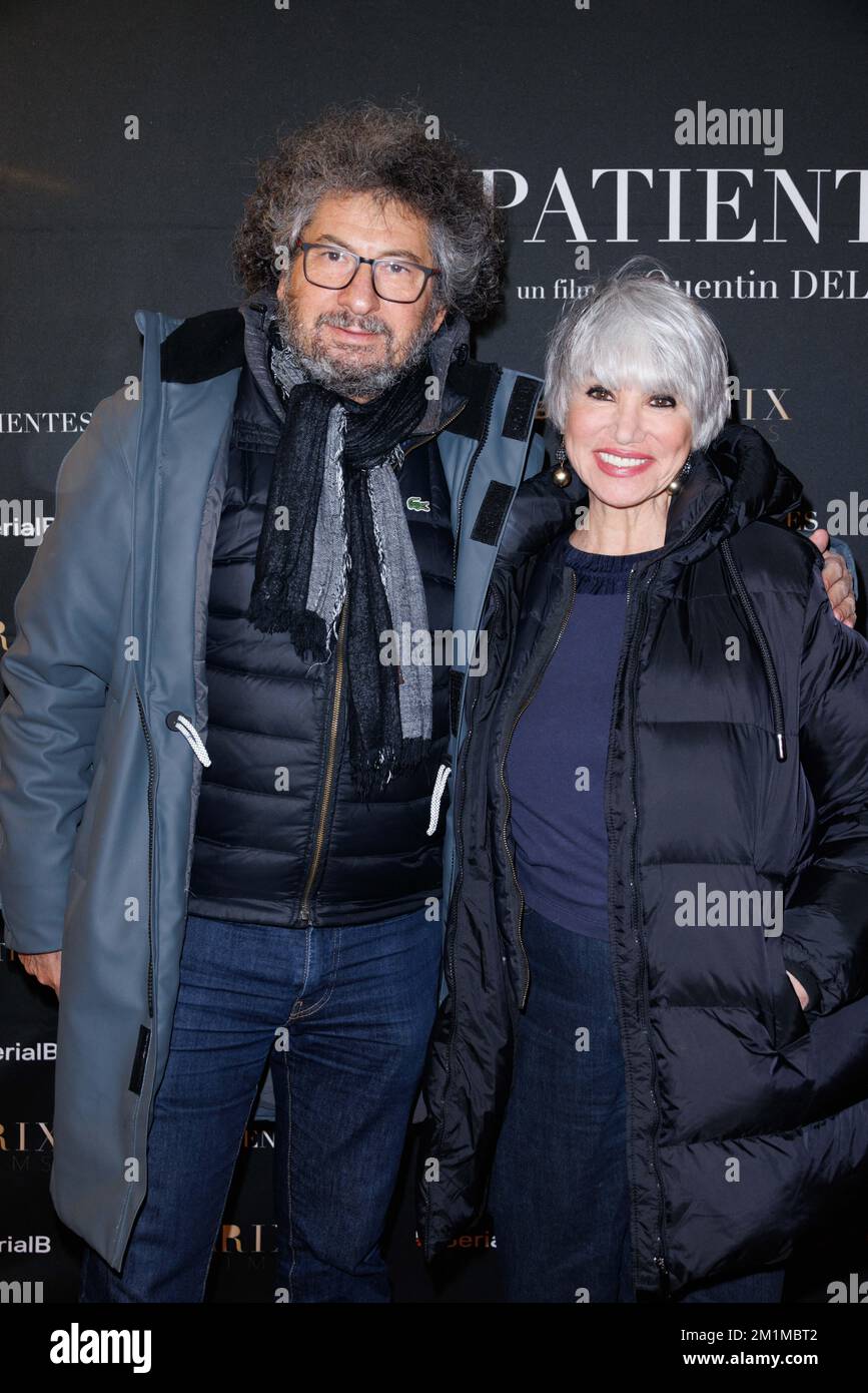 Paris, France on December 12, 2022. Radu Mihaileanu and Director ...