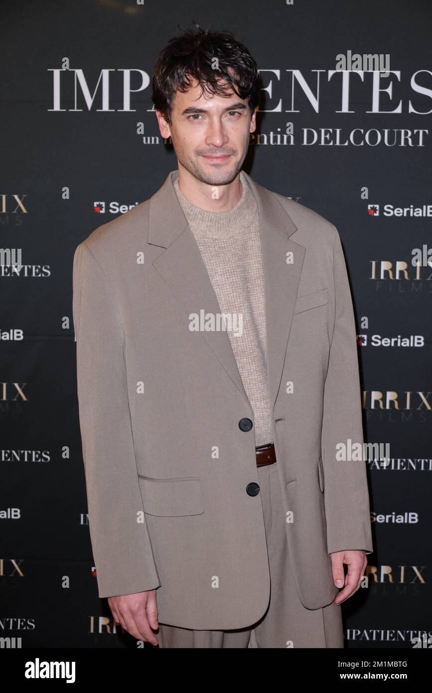 Paris, France on December 12, 2022. Actor Brice London attending the ...