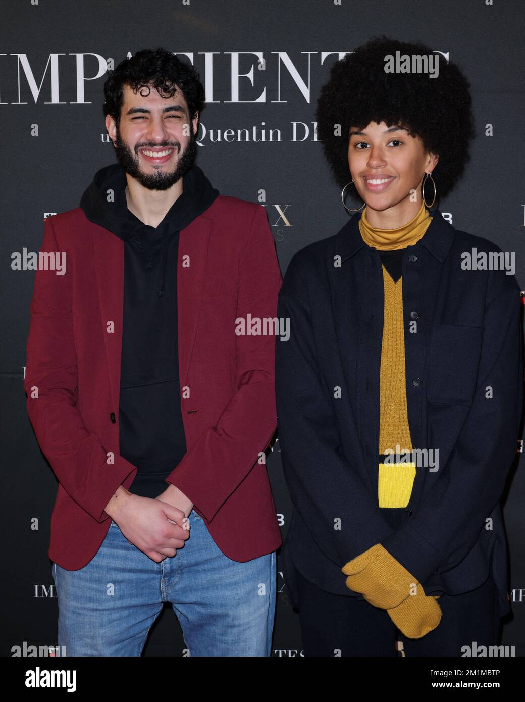 Paris, France on December 12, 2022. Jonas Ben Ahmed, guest attending ...