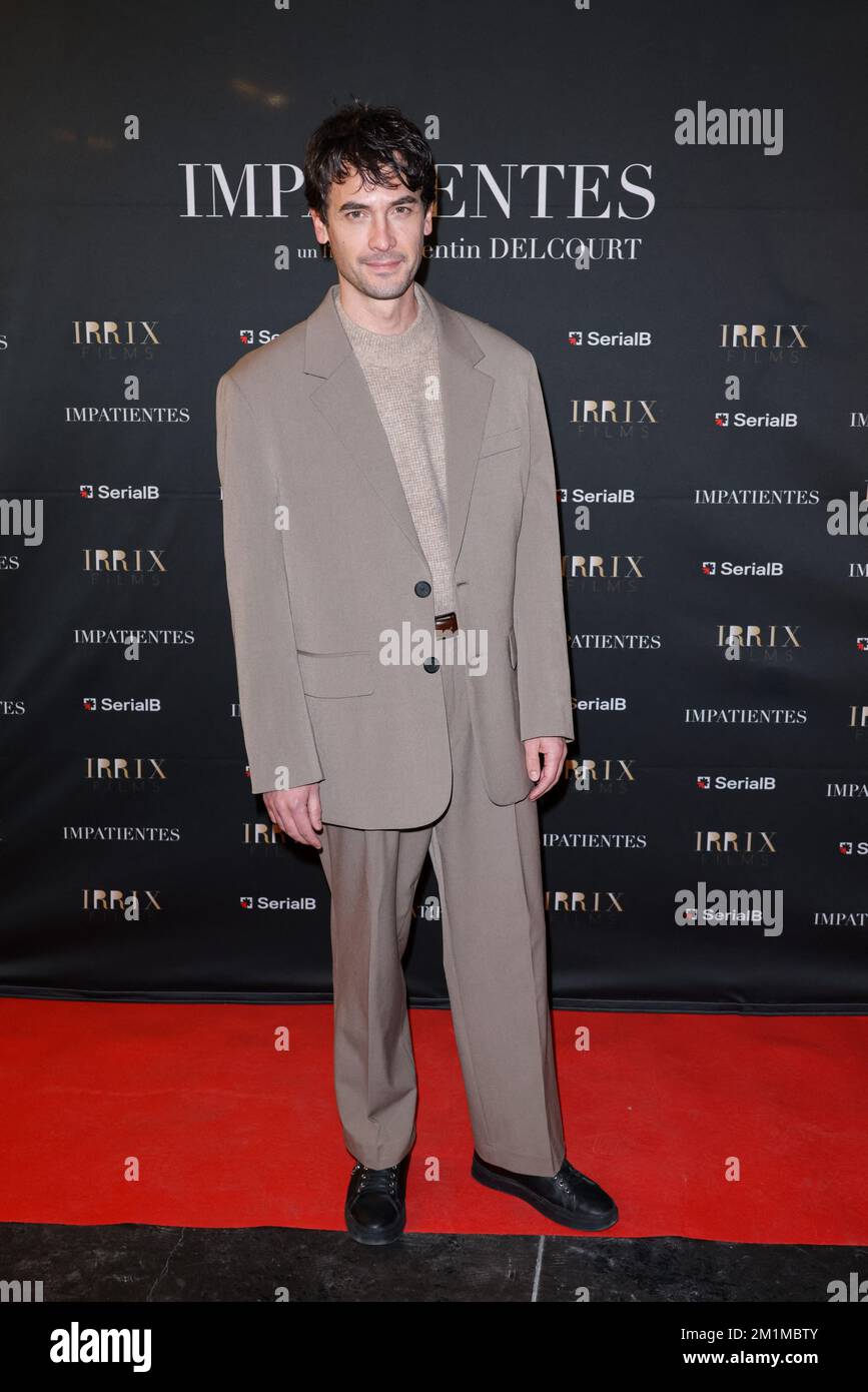 Paris, France on December 12, 2022. Actor Brice London attending the ...