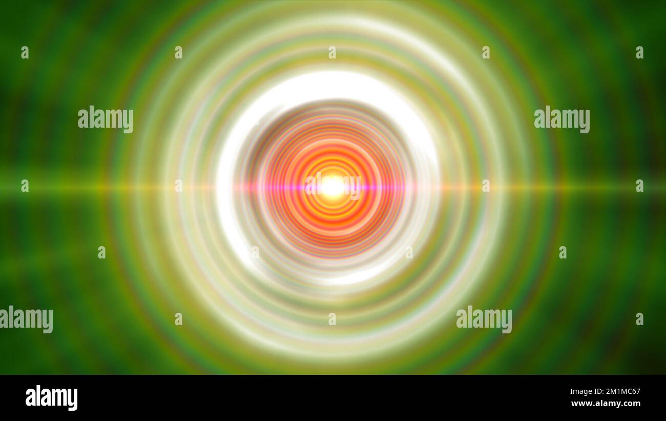rings light ray Orb neon ray light illustration Stock Photo - Alamy