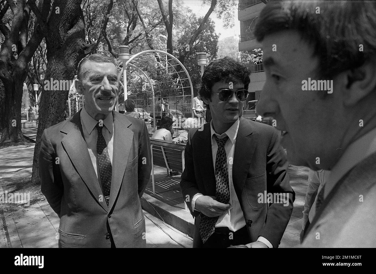 Edmundo Rivero (Leonel Edmundo Rivero), Argentine tango singer, during ...
