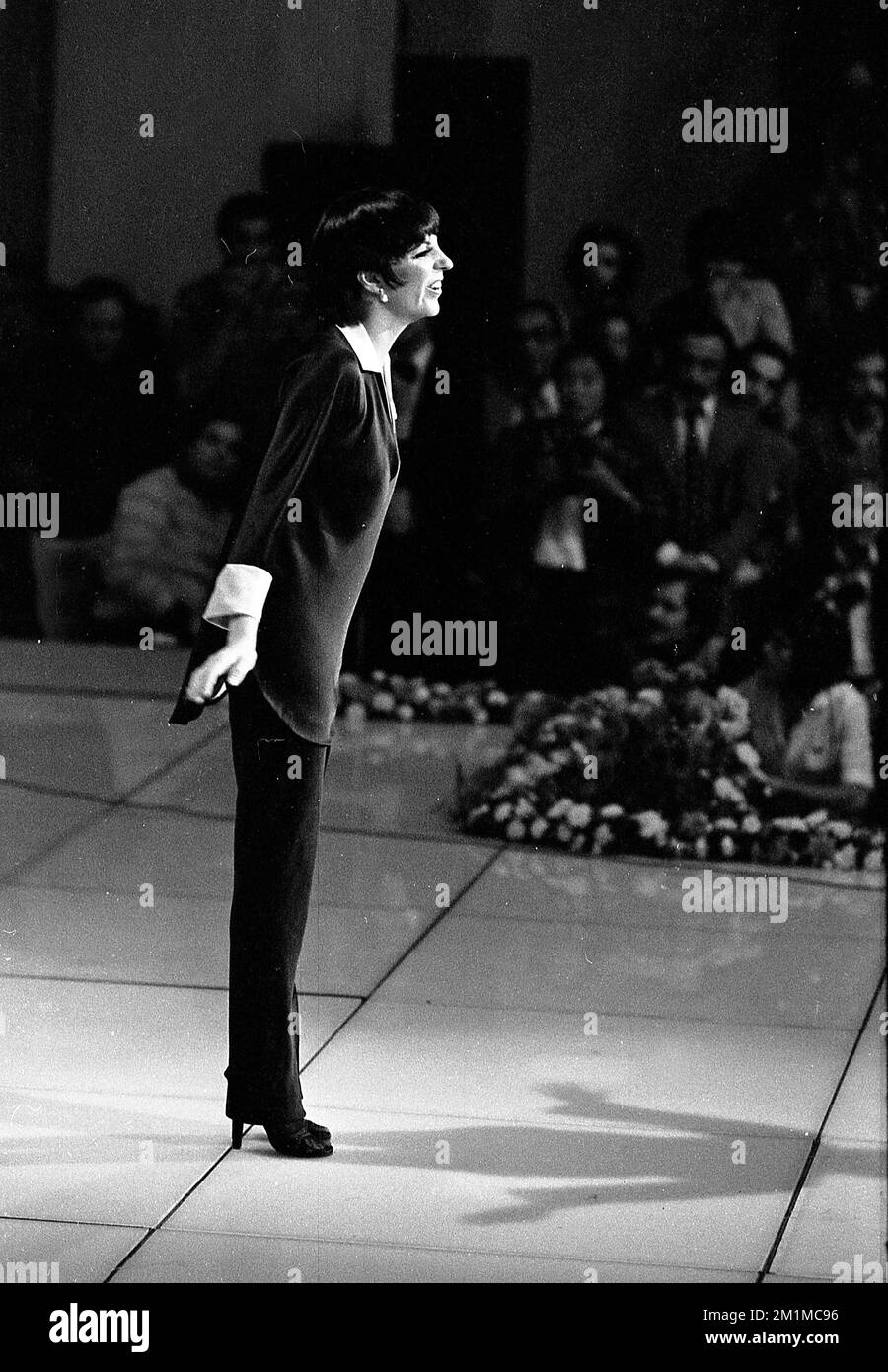 Liza Minnelli, American singer, performs in Buenos Aires, Argentina ...