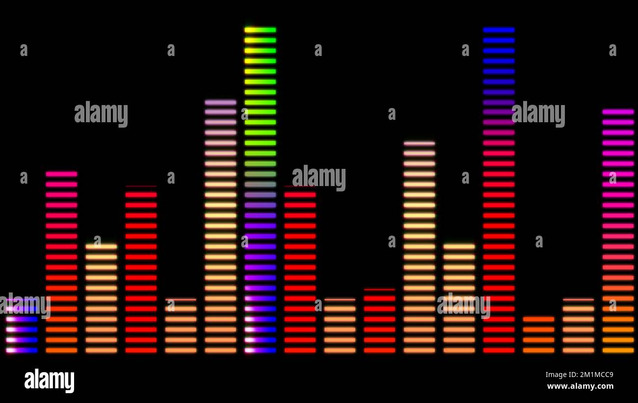 Digital equalizer bar graph, Sound Equalizer Abstract Background ...