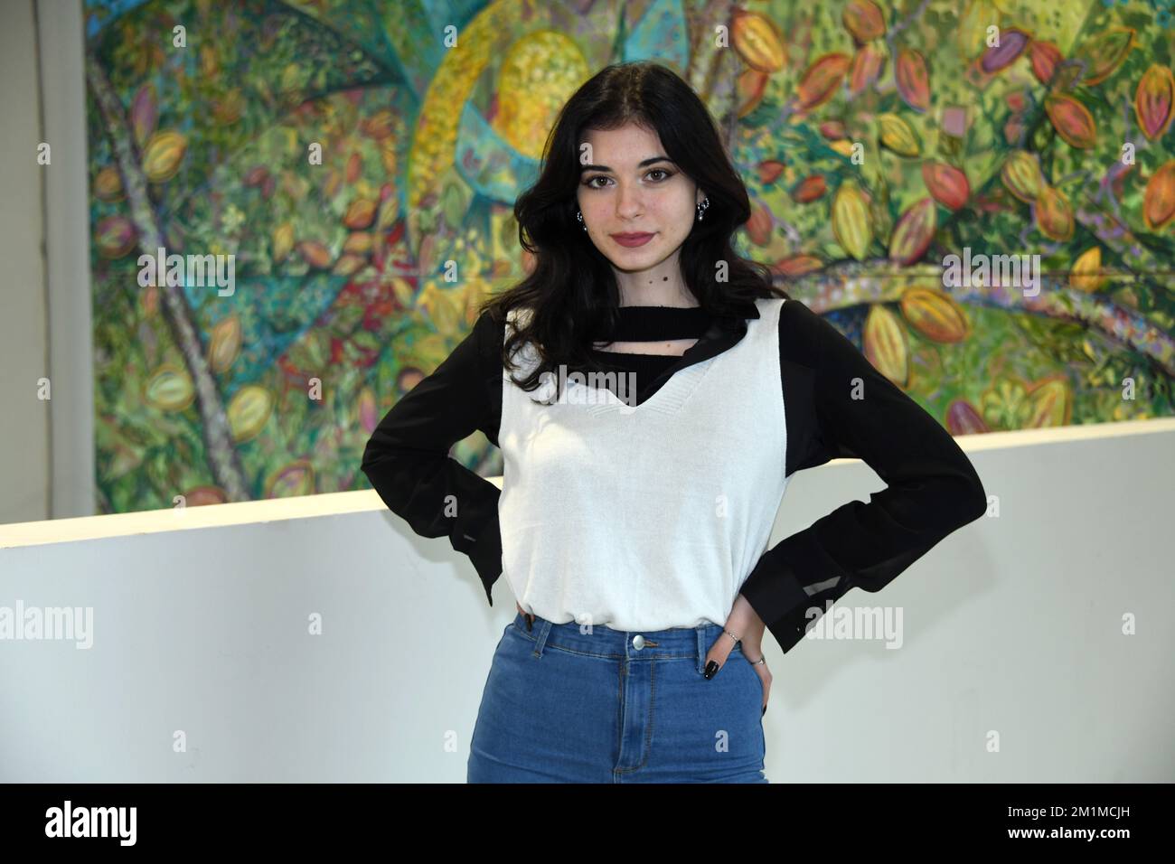 Milan, Italy. 13th Dec, 2022. Milan, Confusi TV series press conference ...