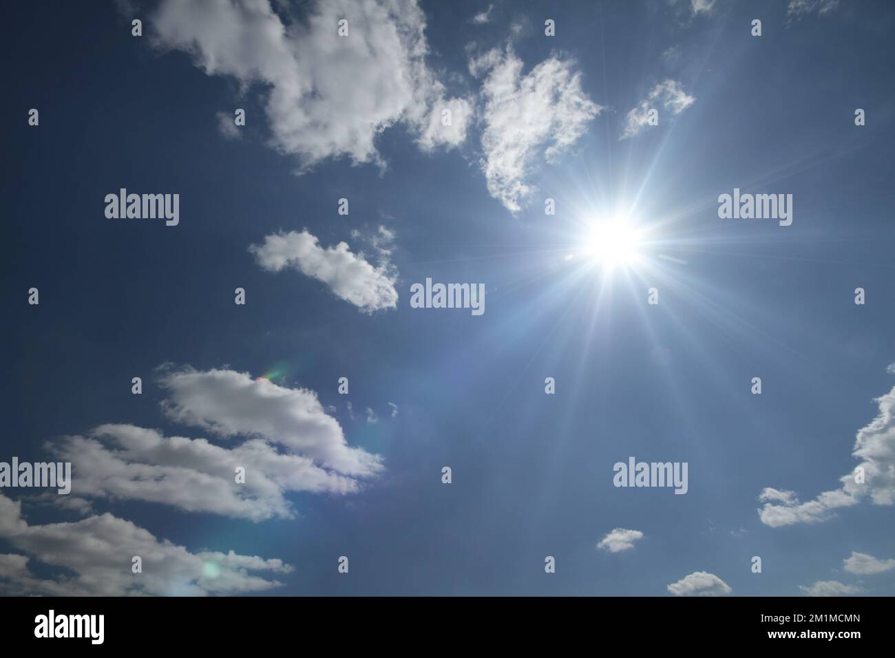 background clouds sun ray light shine beam Stock Photo - Alamy