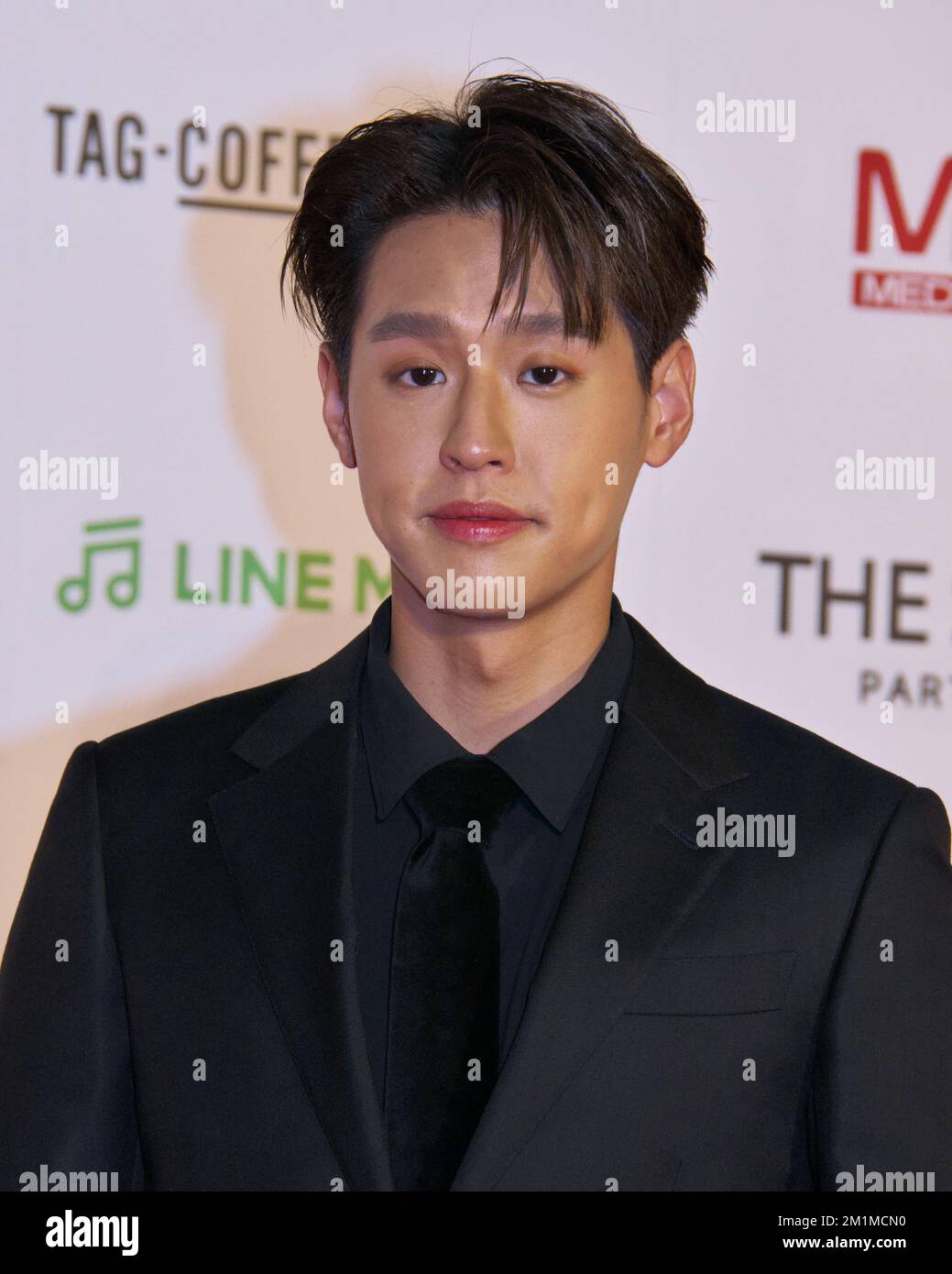 Nagoya, Japan. 13th Dec, 2022. Thai singer and actor Billkin attends ...