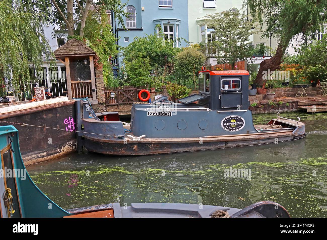 Scouser ,canal working boat - Regents Canal - Wood hall & Heward Ltd, Camden, London, England ...