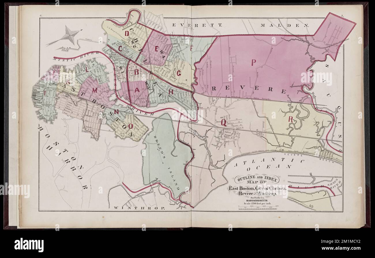 Atlas of the county of Suffolk, Massachusetts : vol. 4th including East ...