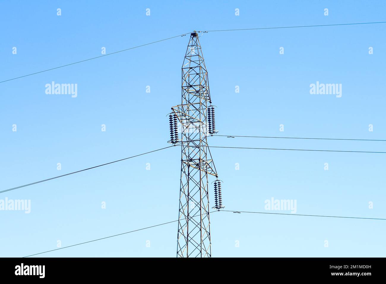 power line, high voltage transmission line Stock Photo - Alamy