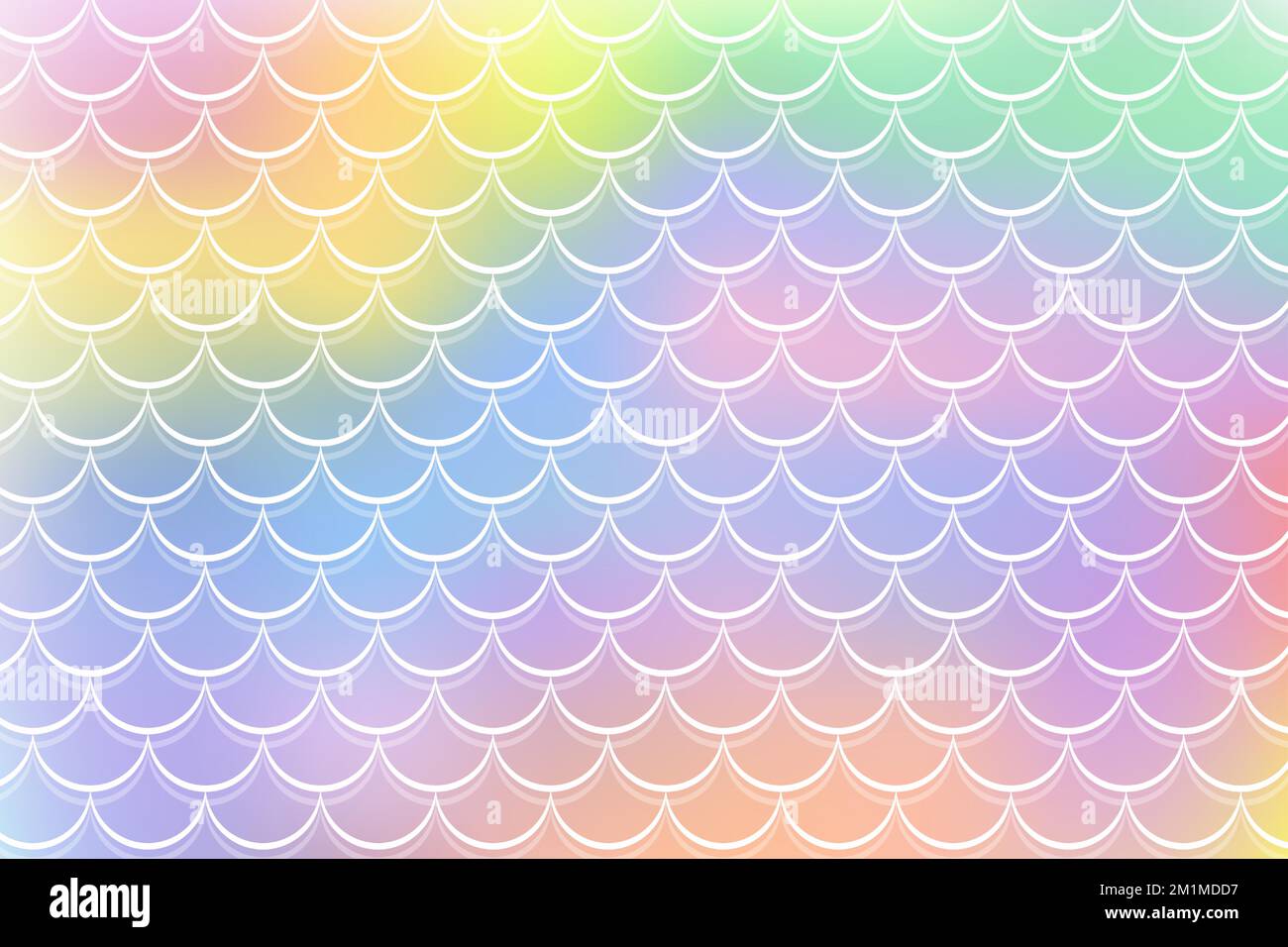 Mermaid rainbow background in fantasy style with scales. Unicorn ...