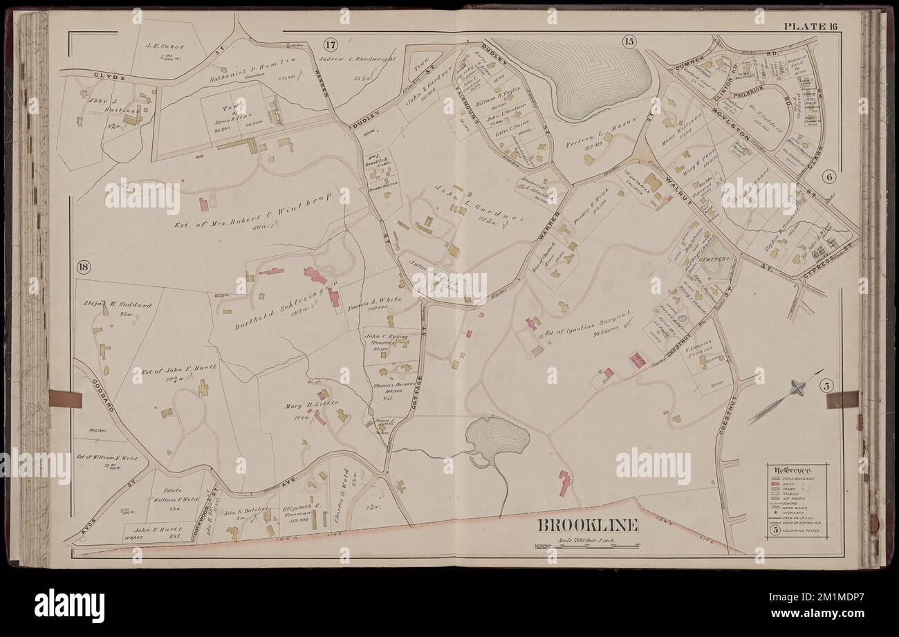 Private plans and actual surveys hi-res stock photography and images ...