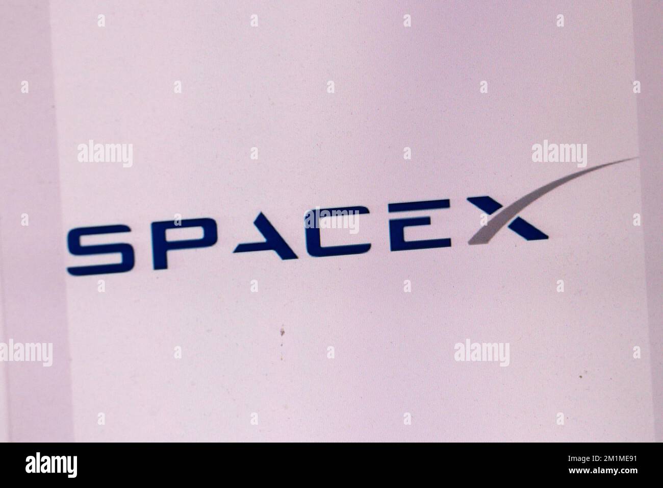 Logo/ Markenname/ brand name: SpaceX, Berlin (nur fuer redaktionelle ...