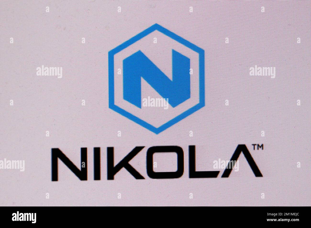 Logo/ Markenname/ brand name: Nikola, Berlin (nur fuer redaktionelle ...