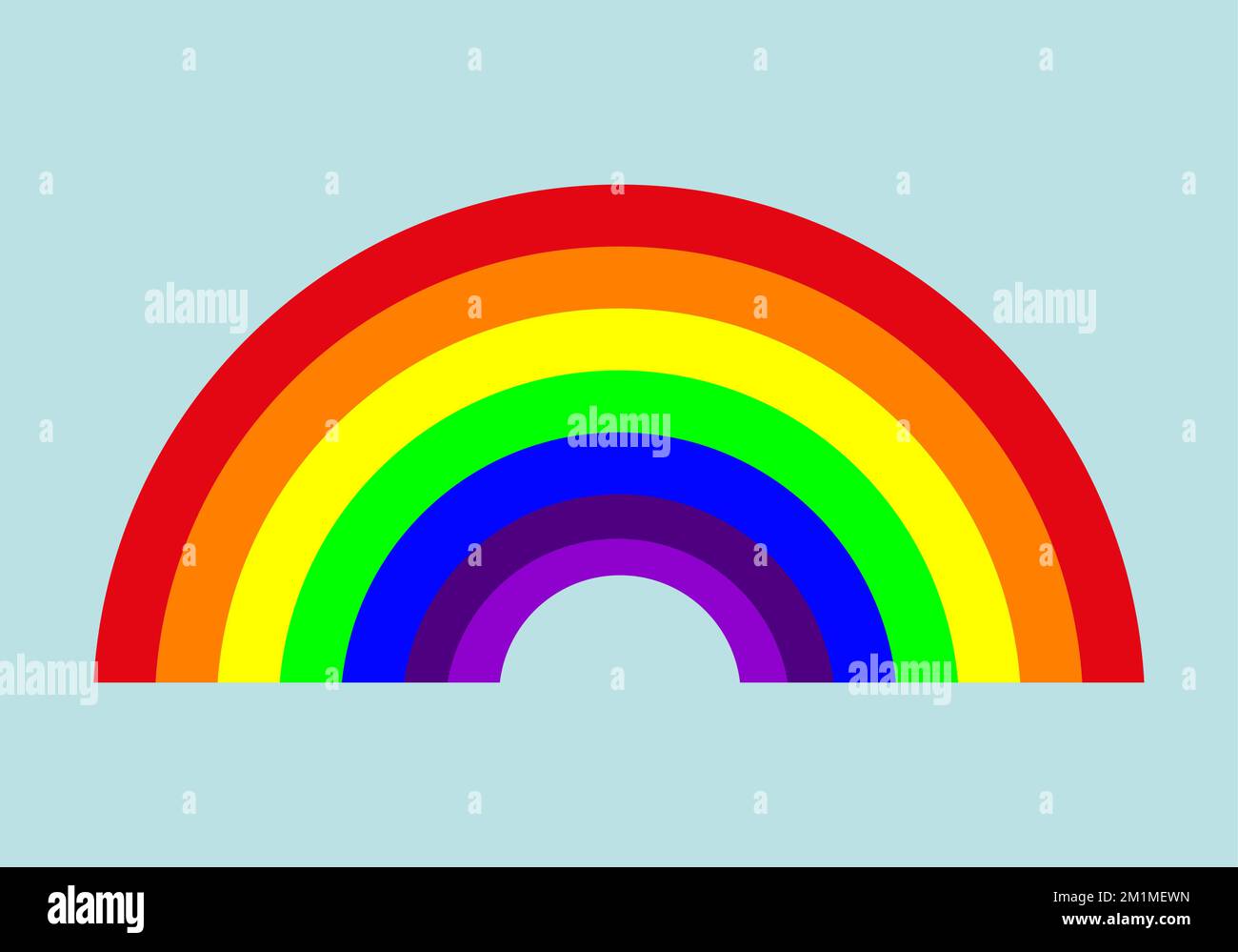 Rainbow icon. The spectrum of the arch. Internet concept. Trendy simple ...