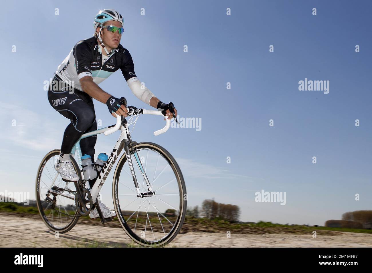 Belgian Wouter Weylandt of team Leopard - Trek in action during the ...