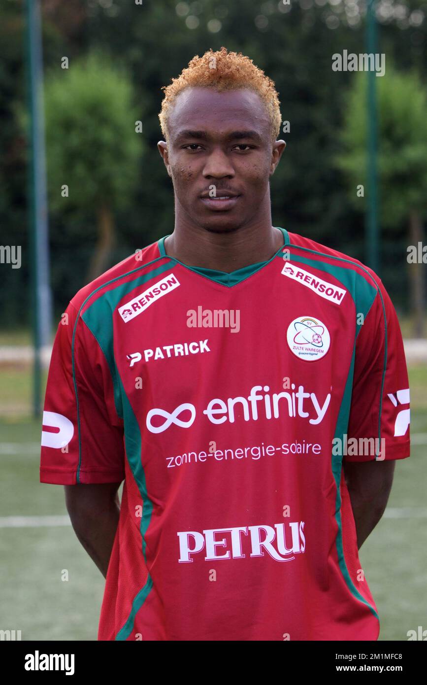 Moussa Traore of first division soccer team Zulte-Waregem pictured at ...