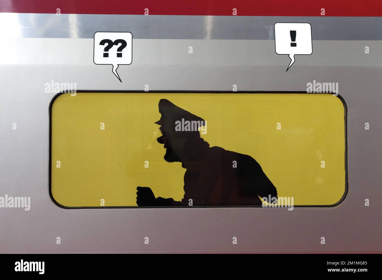 20111022 - BRUSSELS, BELGIUM: Illustration shows a special Thalys train ...