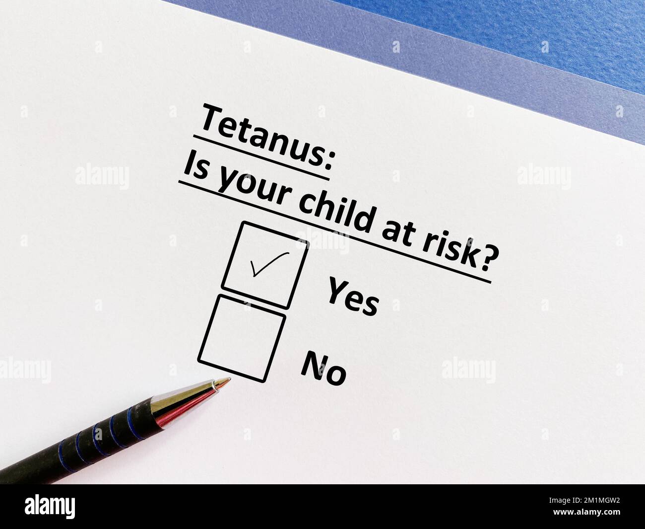 Tetanus transmission hi-res stock photography and images - Alamy