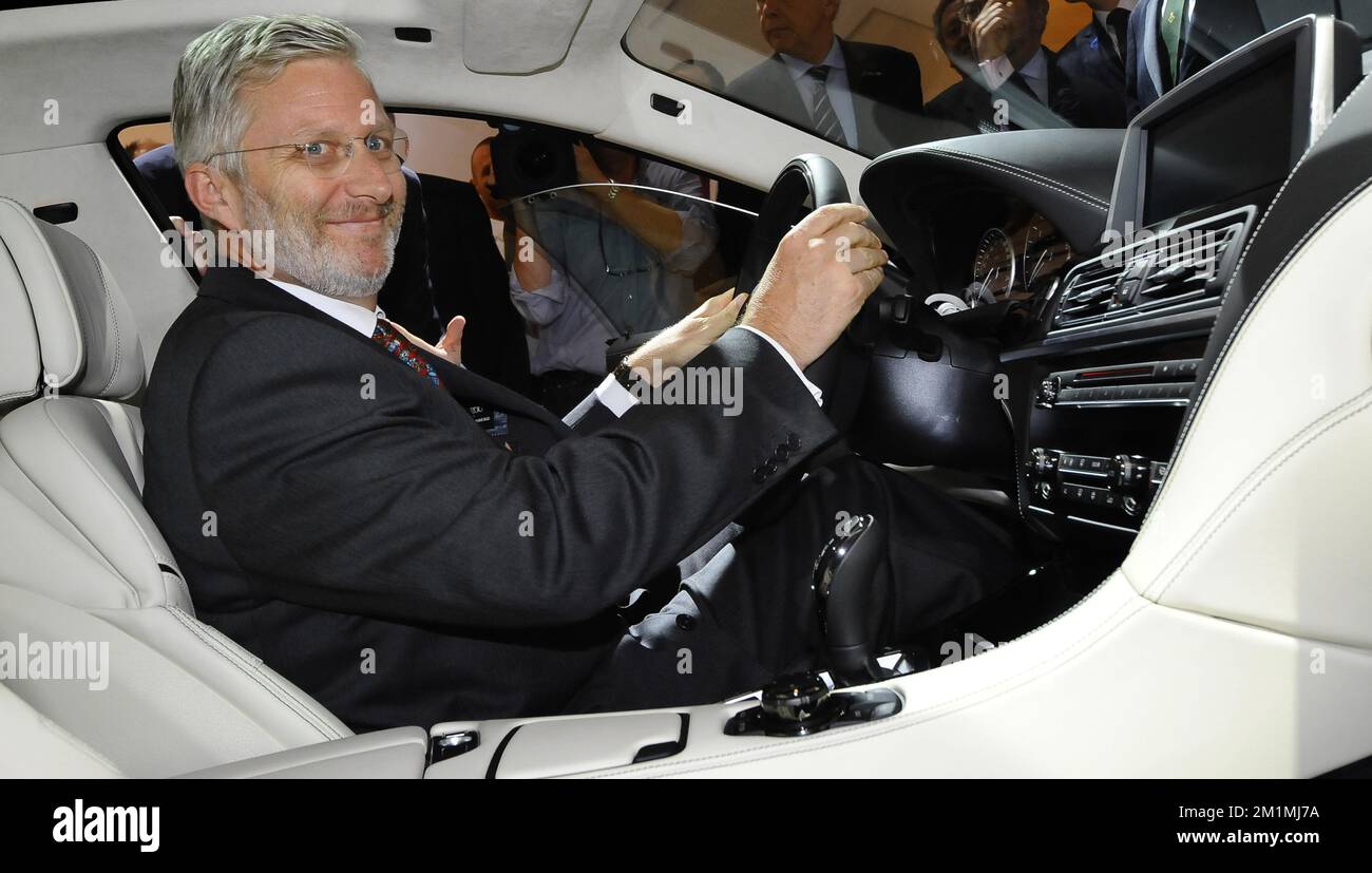 20120111 - BRUSSELS, BELGIUM: Crown Prince Philippe of Belgium pictured ...