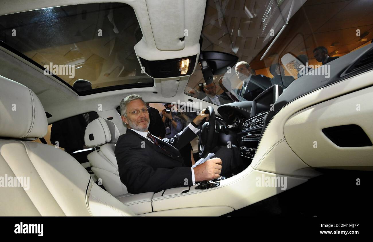 20120111 - BRUSSELS, BELGIUM: Crown Prince Philippe of Belgium pictured ...