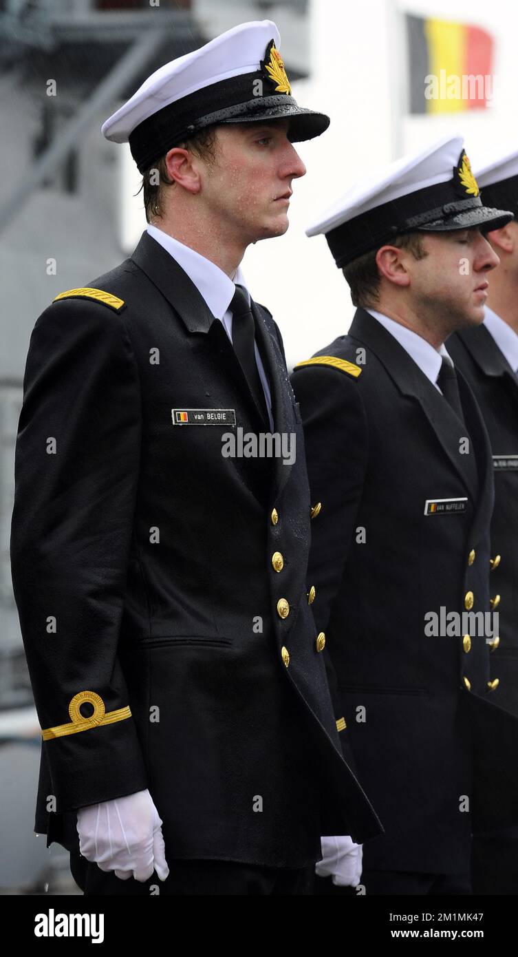 20120305 - ZEEBRUGGE, BELGIUM: Prince Joachim of Belgium pictured ...