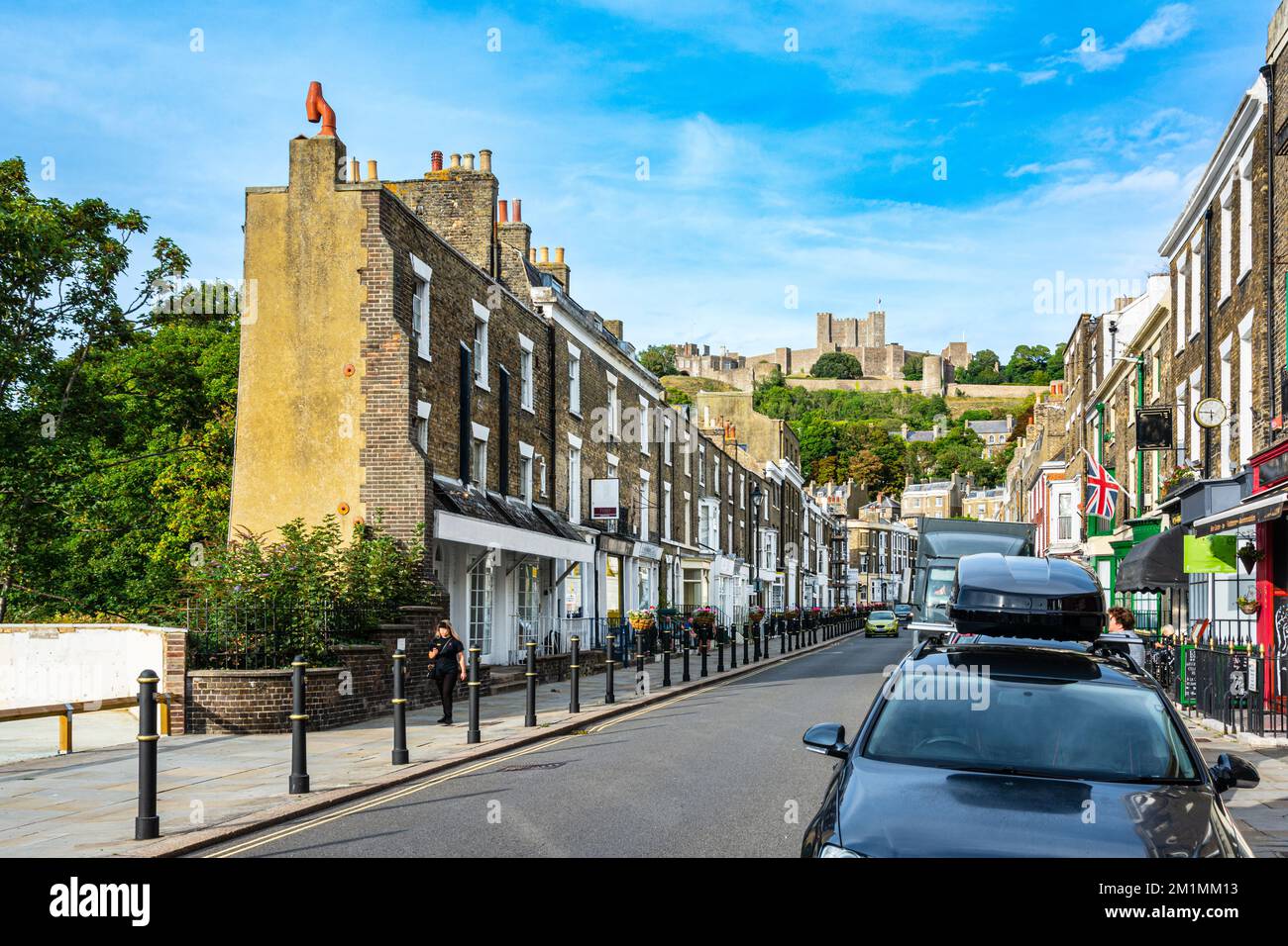 Dover,England,United Kingdom - August 27, 2022 : Dover Castle view from ...