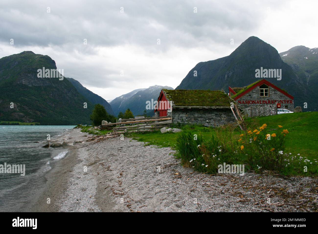 Norwegian fjord landscape Stock Photo - Alamy