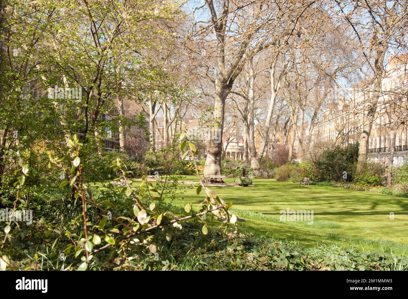 Bryanston Square Gardens, Marylebone, London, UK - these are private ...
