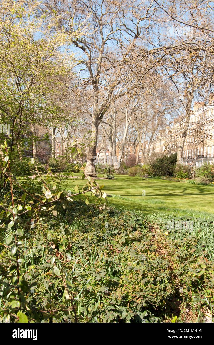 Bryanston Square Gardens, Marylebone, London, UK - these are private ...