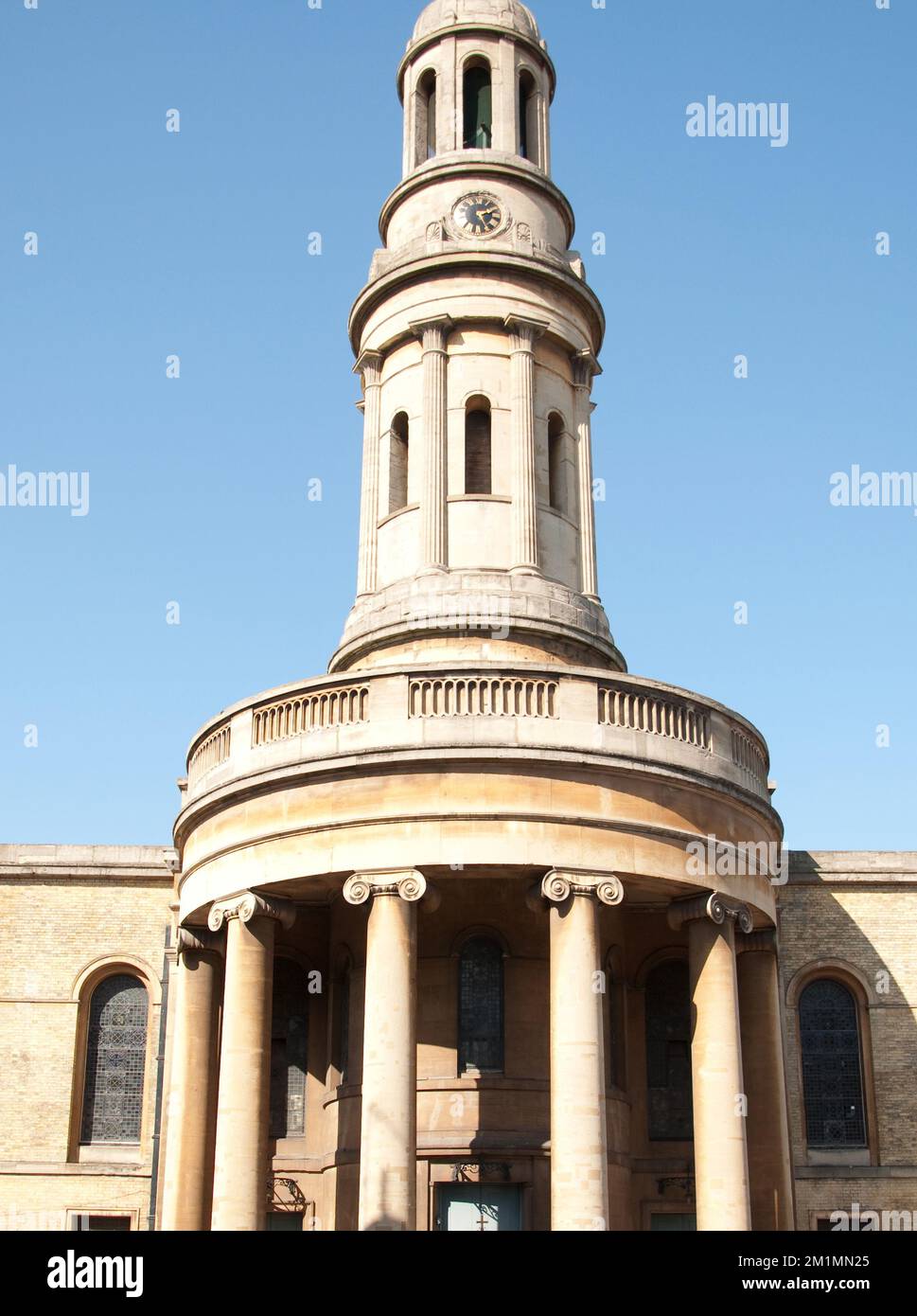 St Mary's Church, Bryanston Square, Marylebone, London, UK Stock Photo ...