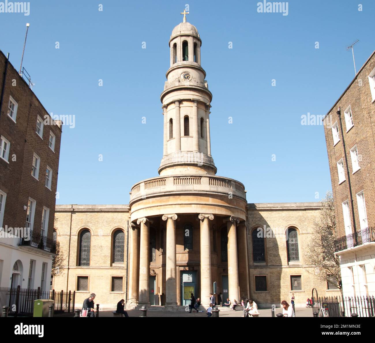 St Mary's Church, Bryanston Square, Marylebone, London, UK. St Mary's ...