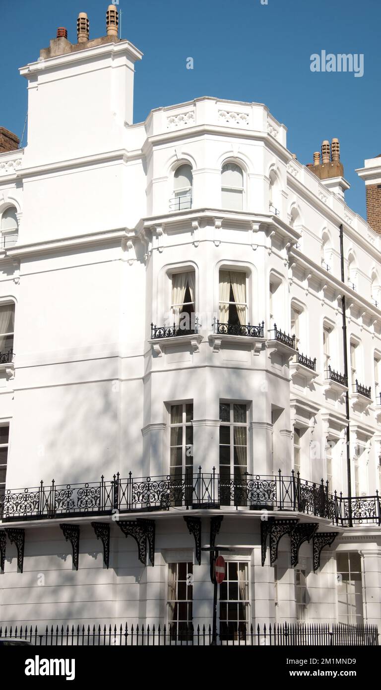 Elegant Building, Manchester Square, Marylebone, London, UK Stock Photo ...