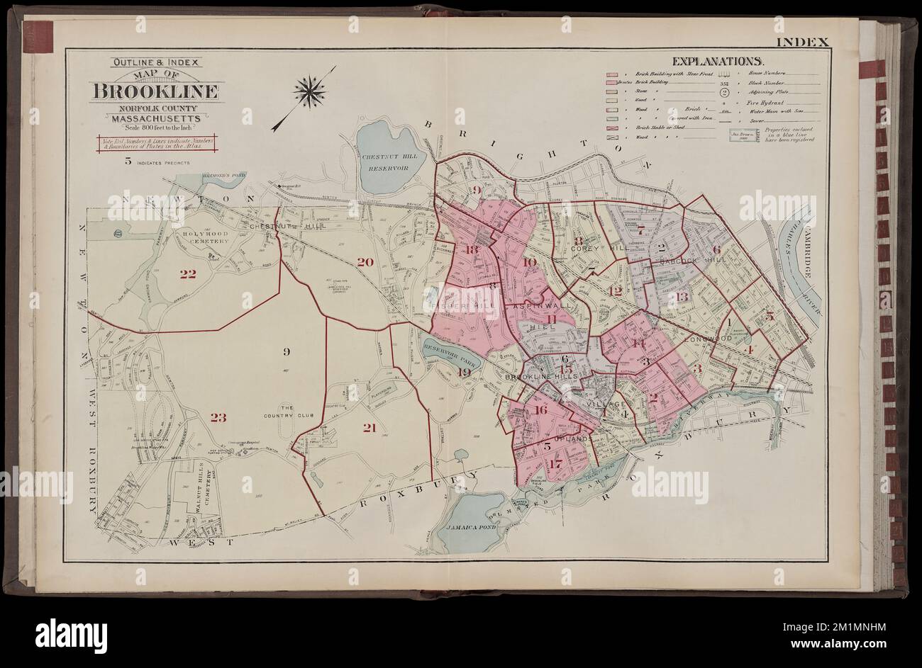 The official county maps hi-res stock photography and images - Alamy