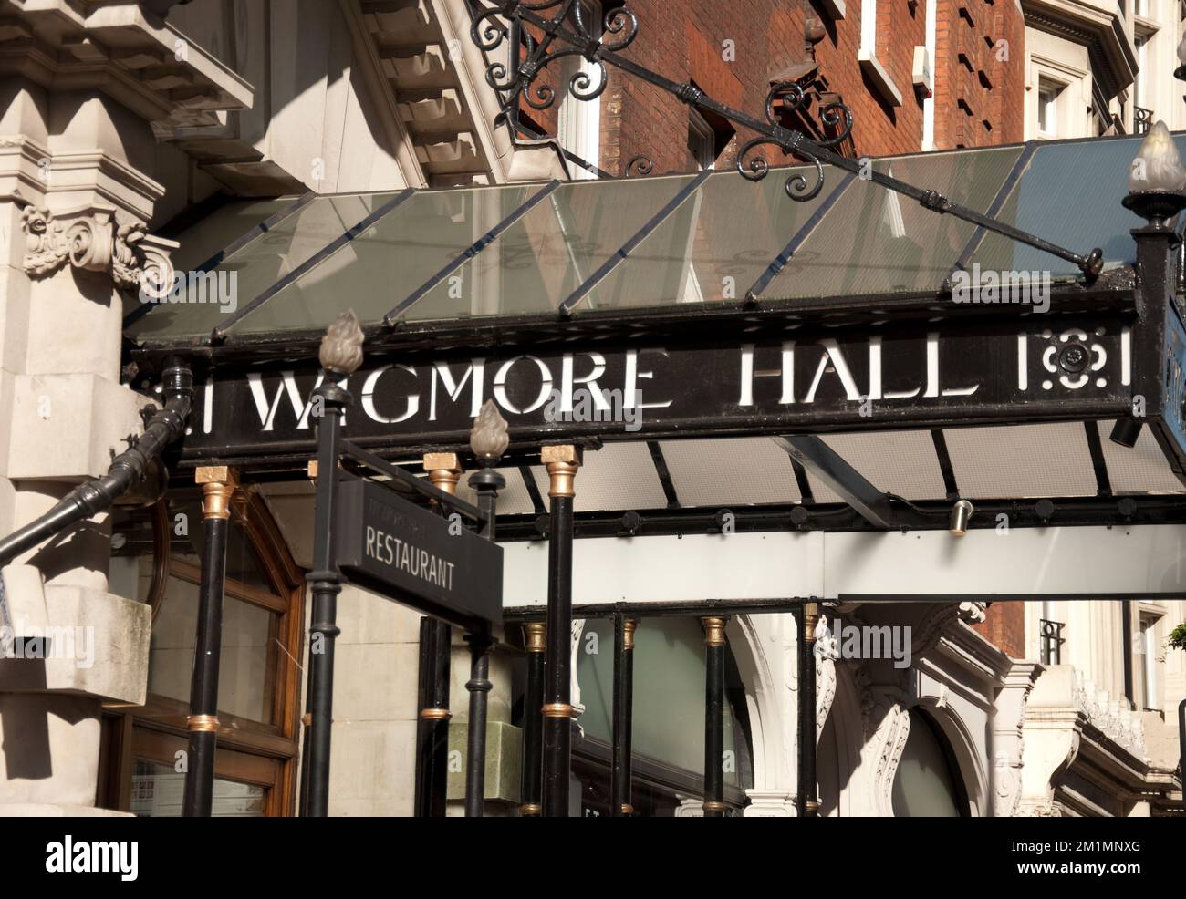Wigmore Concert Hall, Wigmore Street Marylebone, London, UK - one of ...