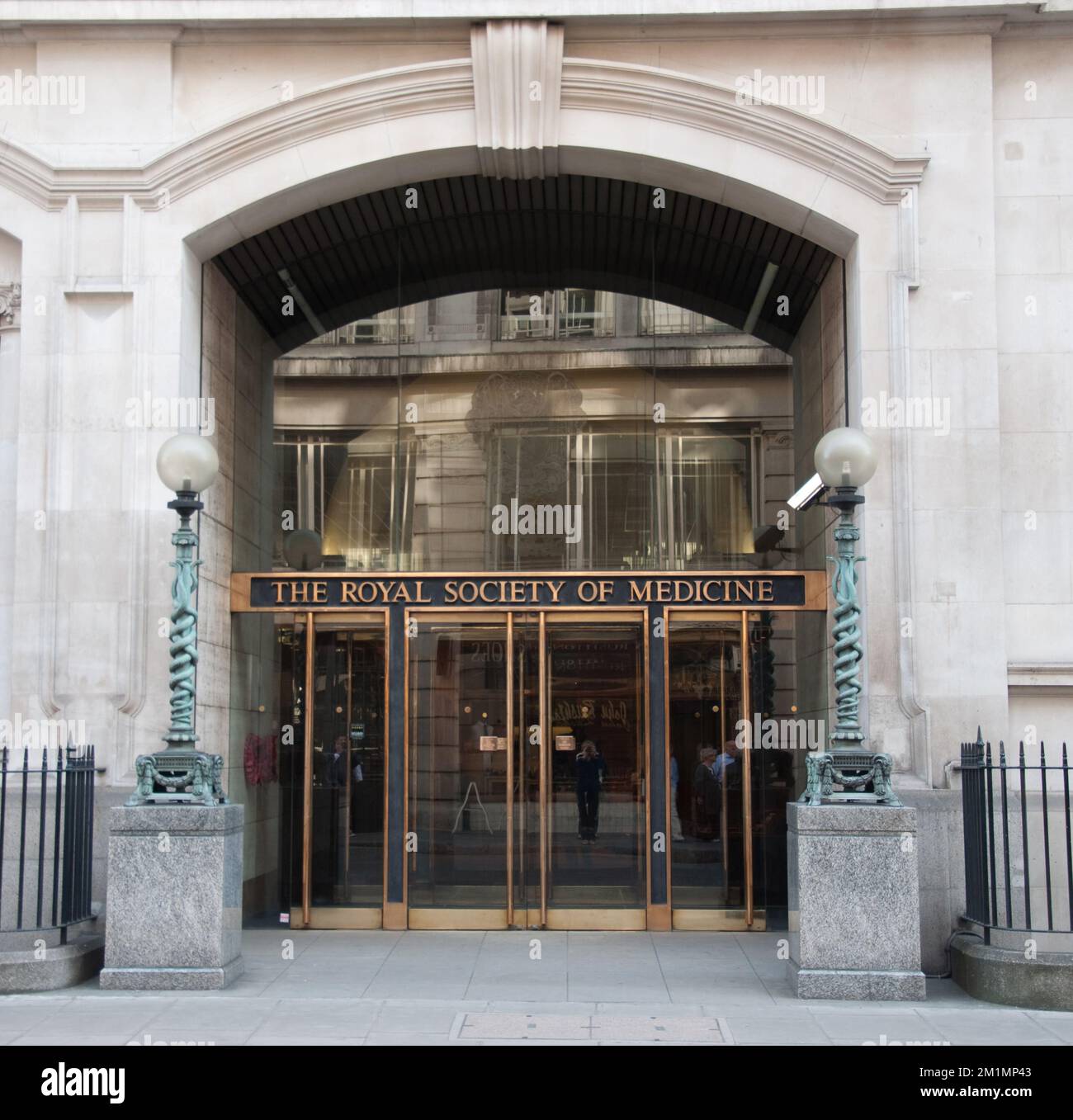The Royal Society of Medicine, Wimpole Street, Marylebone, London, UK ...