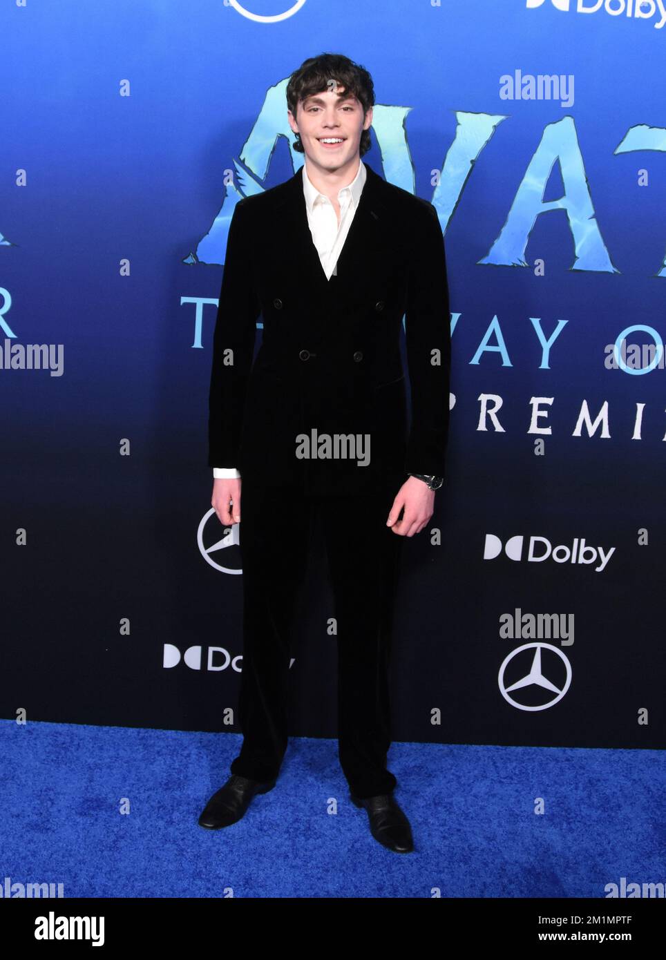 Hollywood, California, USA 12th December 2022 Actor Jack Champion ...