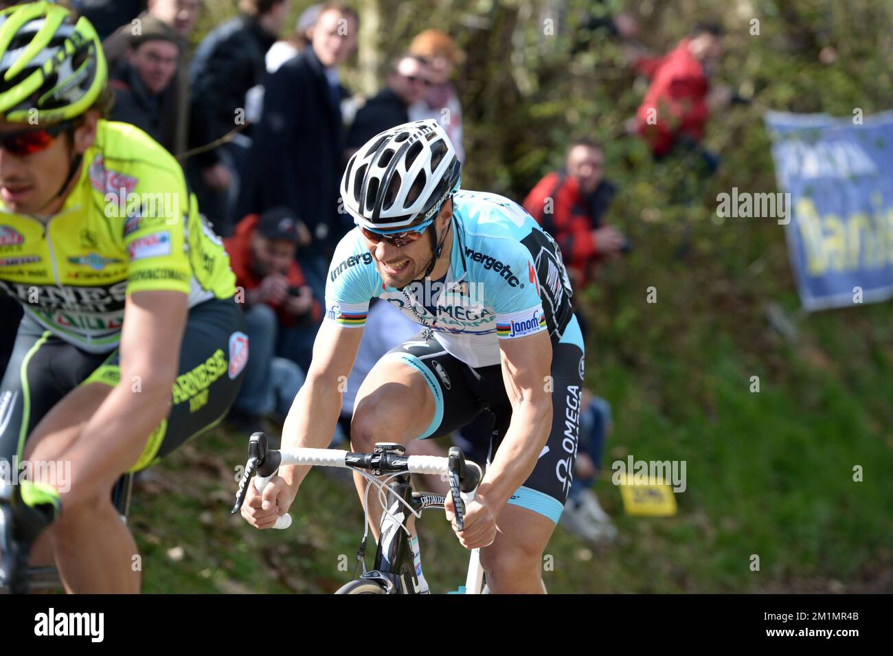 20120401 - KLUISBERGEN, BELGIUM: Filippo "Pippo" Pozzato of Farnese ...
