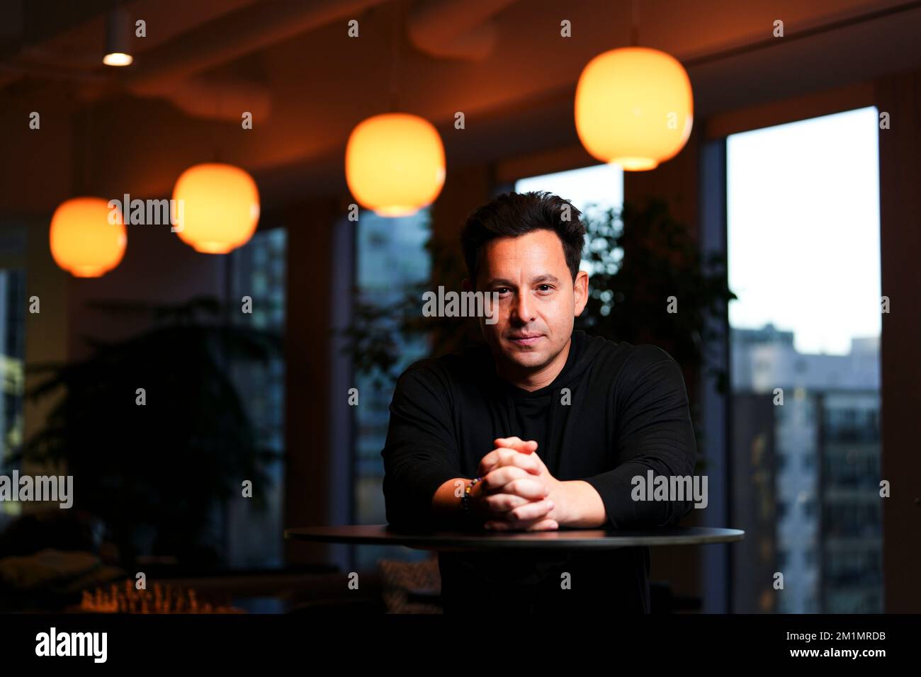 Shopify President Harley Finkelstein is pictured at the the company's ...