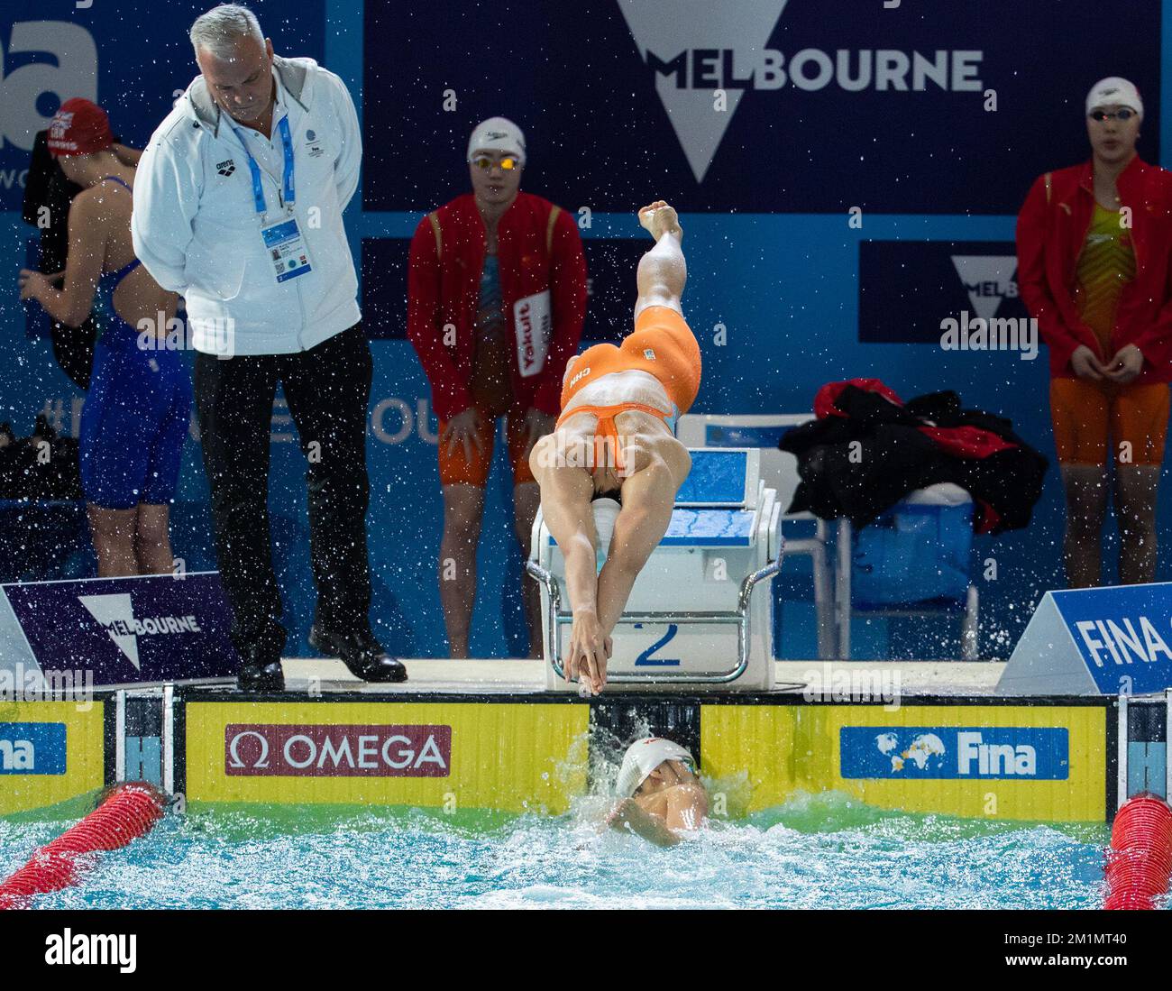Melbourne, Australia. 13th Dec, 2022. Cheng Yujie (Top) and Yang ...
